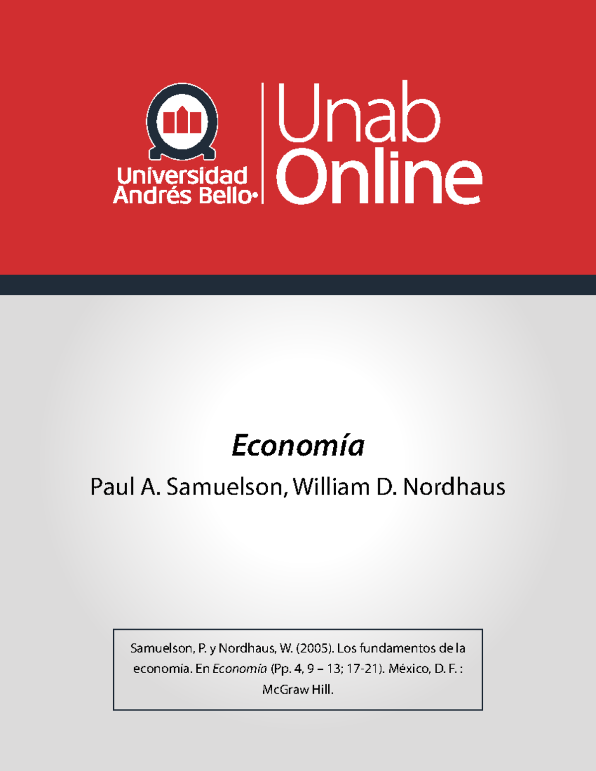 Iicg1202 s1 samuelson - Economía Paul A. Samuelson, William D. Nordhaus ...