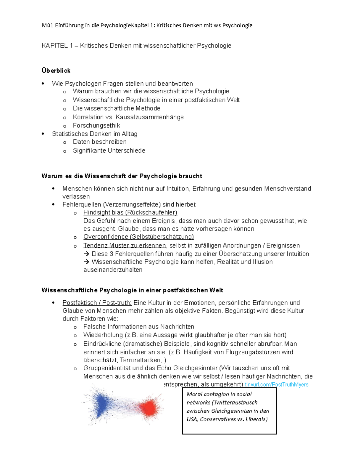 Kapitel 1 Kritisch Denken mit ws Psychologie - KAPITEL 1 – Kritisches Denken mit ...