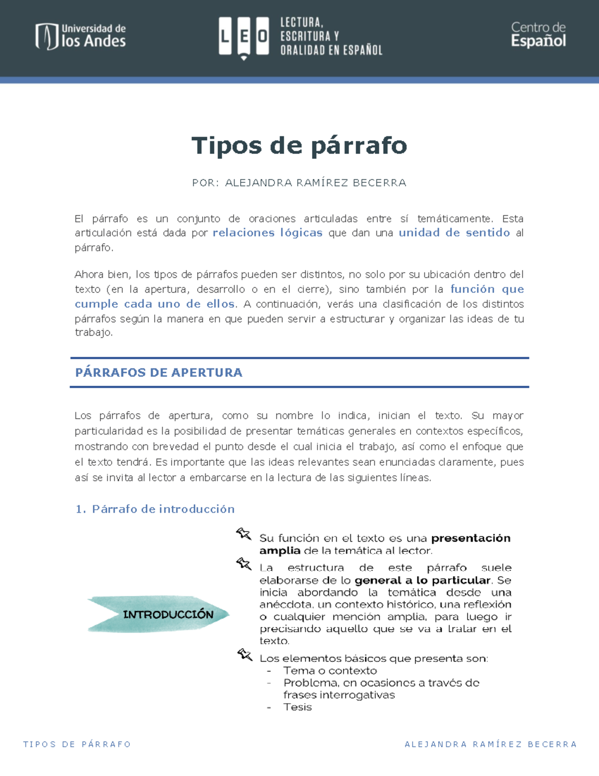 Tipos-de-prrafo - Un párrafo, también llamado parágrafo (del griego ...