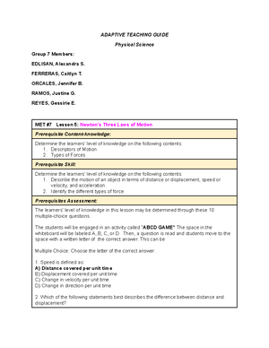 CPAR WEEK 13 - lesson plan - Valley High Academy, Inc. J. Rizal St ...