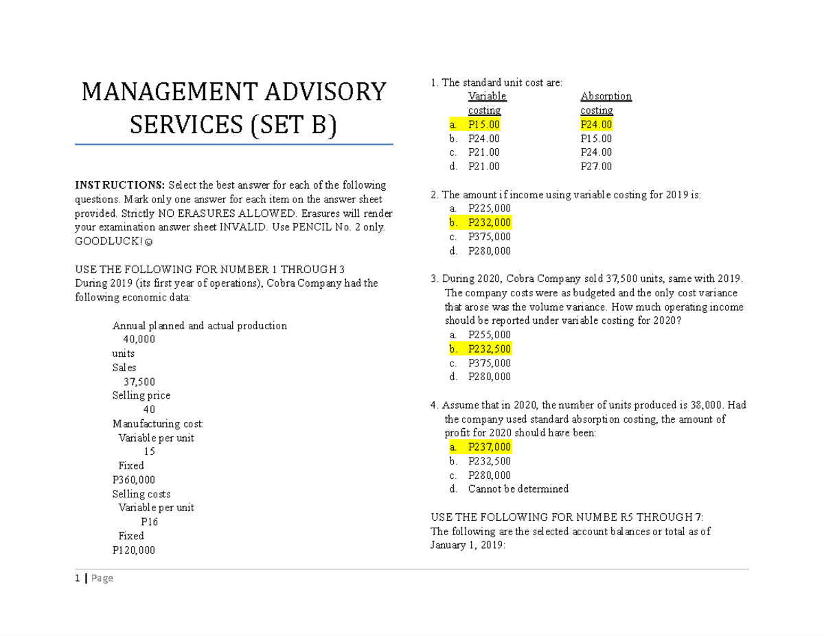 CPA Review Management Advisory Services Set B.docx - Google Docs ...