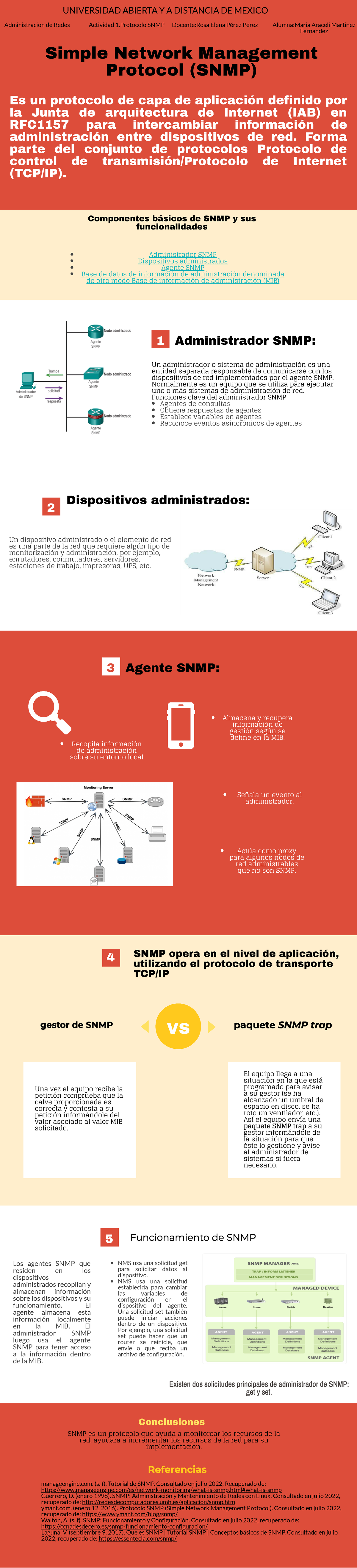 New-piktochart 23707868 - Simple Network Management Protocol (SNMP) Es un protocolo de capa de ...