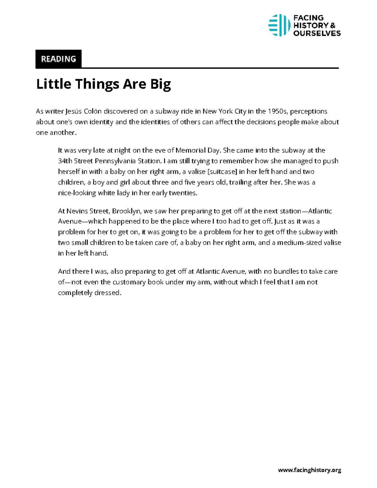 Ian Kennedy - Reading Little Things Are Big - Little Things Are Big As ...