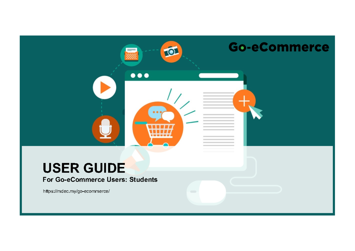 Go-e Commerce User Manual - Students 130721 - mdec/go-ecommerce/ USER ...