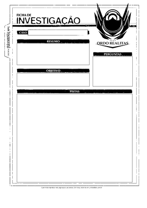 Ficha o treco - ghfgf - DEFESA RESISTENCIAS PERCEPCAO AGI PONTOS DE ...