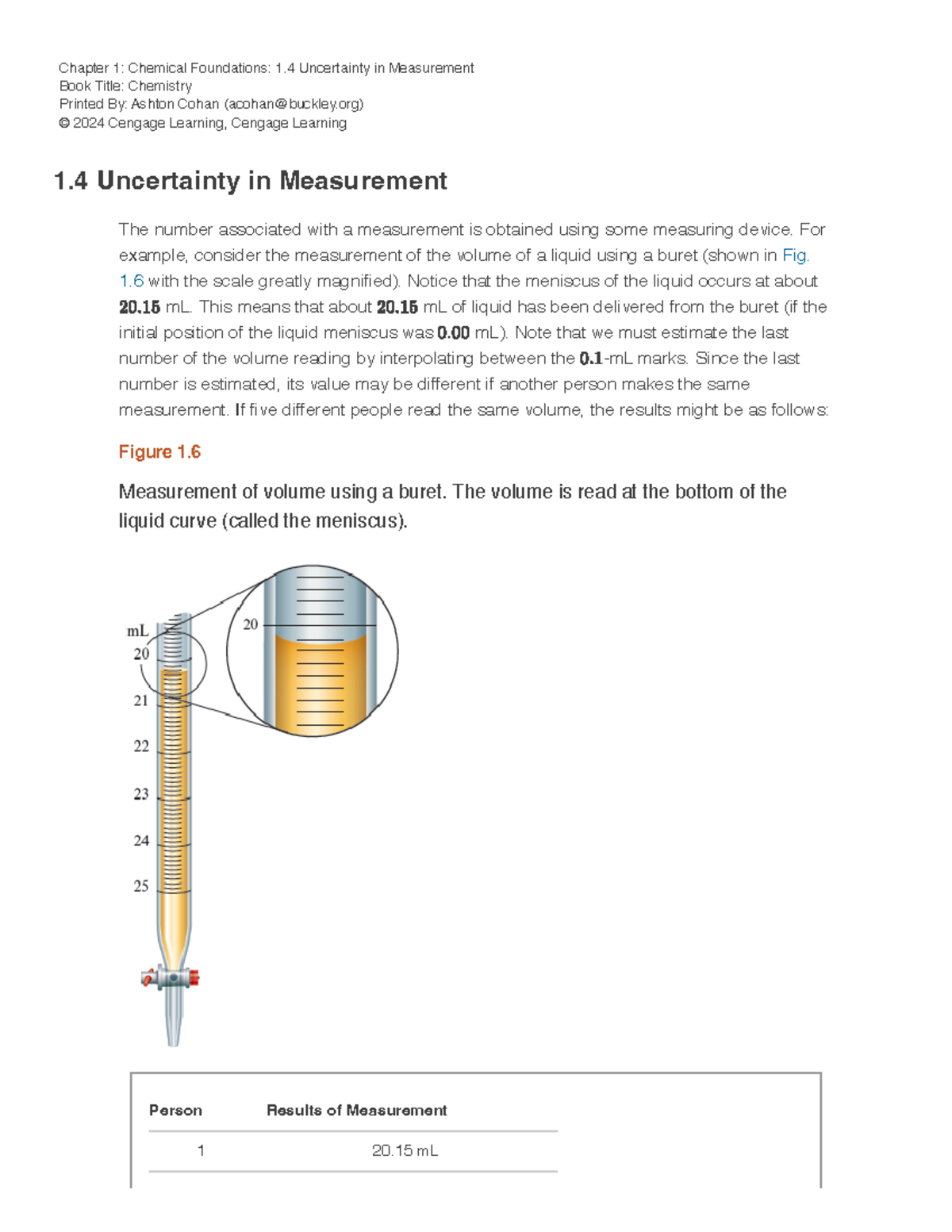 Chapter 1.4 Textbook - Chapter 1: Chemical Foundations: 1 Uncertainty ...