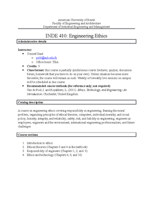 4.4 Case study - Artificial intelligence - INDE 410: Engineering Ethics 4 Case study: Artificial ...