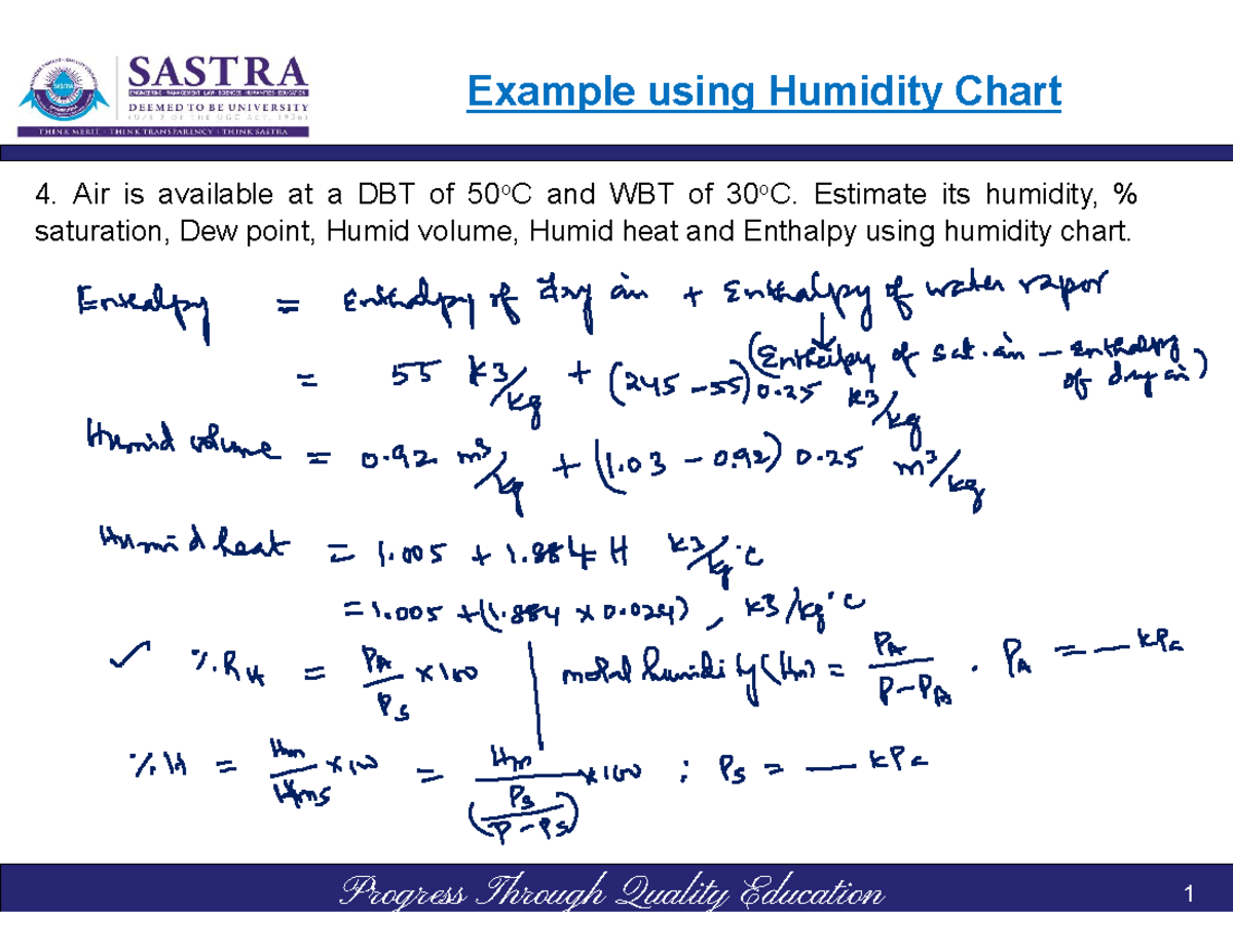 CHE101-lect 31, 32 - process calculations notes - Example using ...