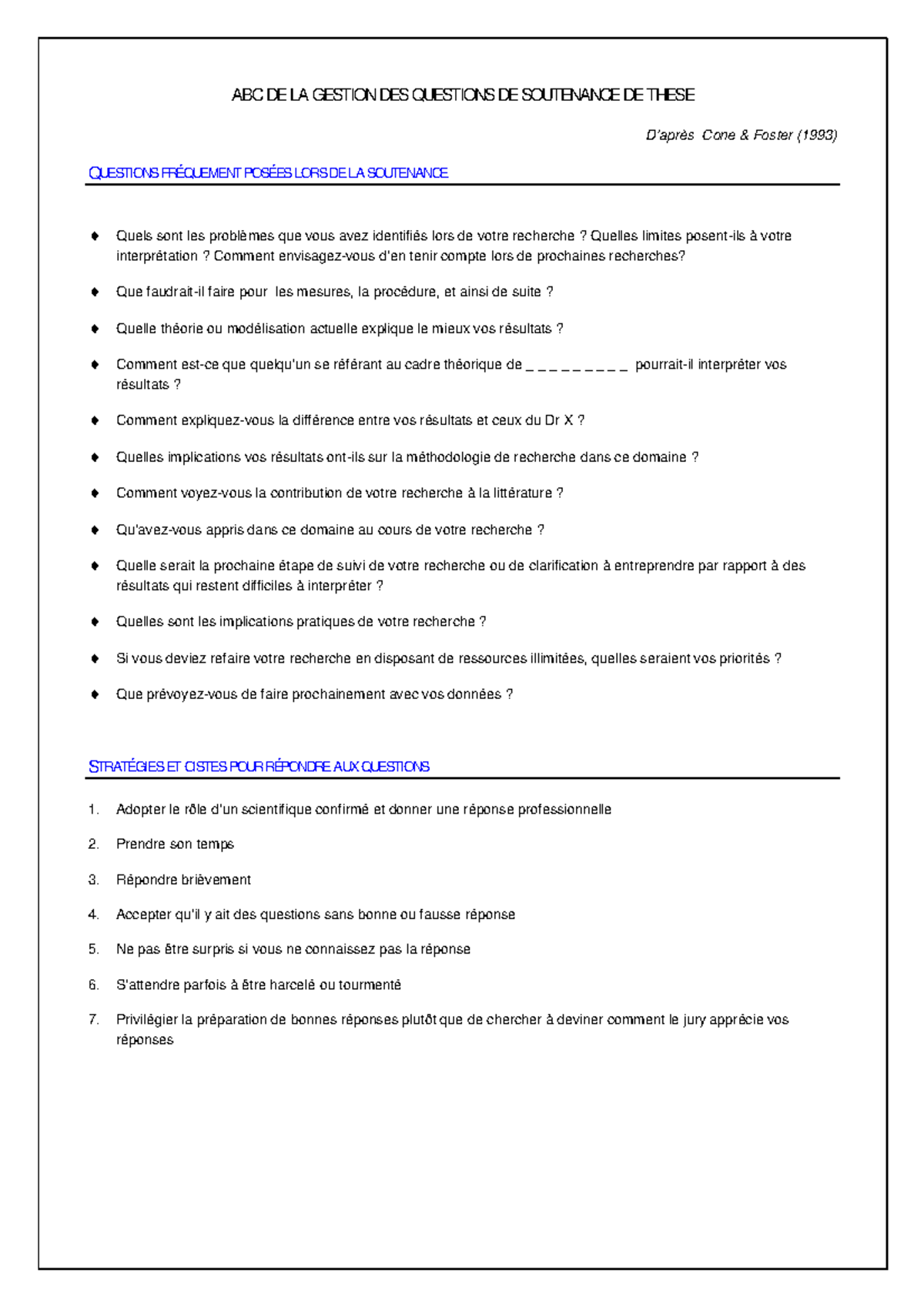ABC-question-these - Ce pdf présente l abc de la thèse - ABC DE LA ...