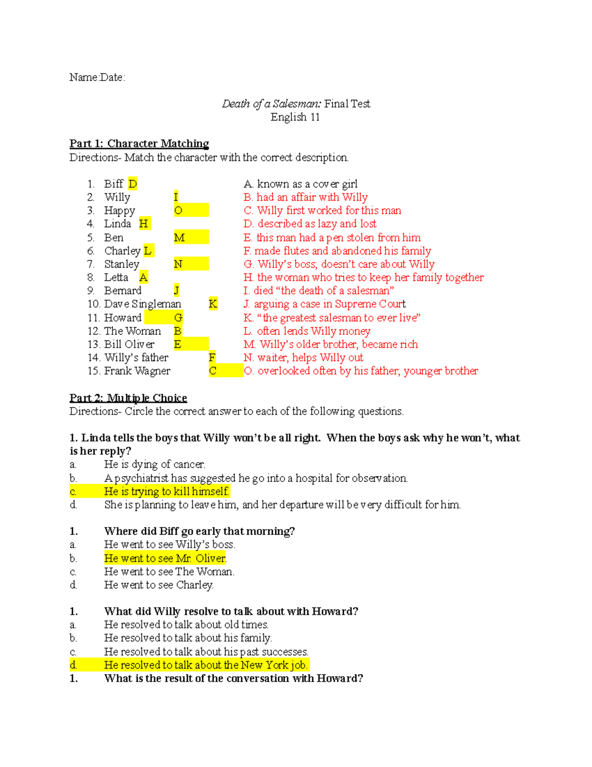 DOAS-finaltest-2021 - These are my notes for this assignment. My ...