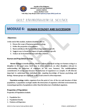 Gen Ed Review Handout 1 - Read - REVIEW HANDOUT 1 Area: GENERAL ...