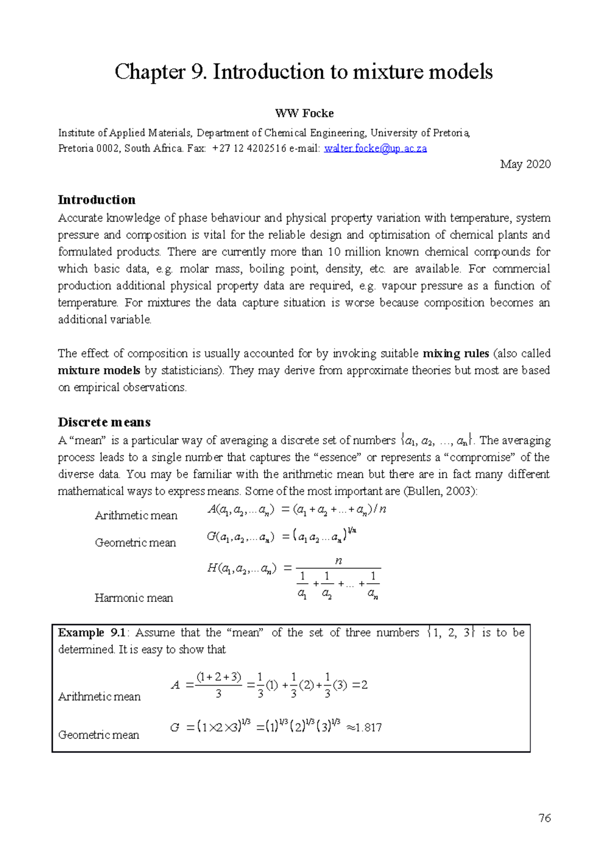 Introduction to mixture models - Chapter 9. Introduction to mixture ...