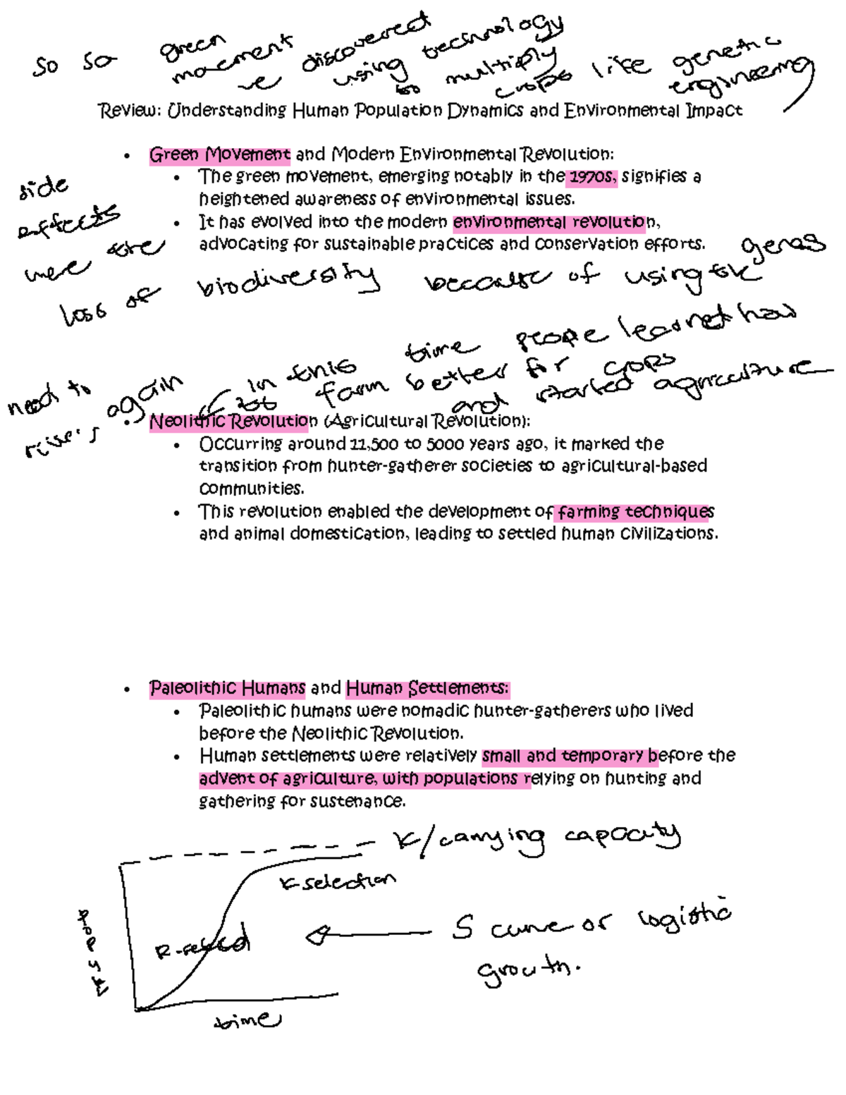 HUMAN POPULATION - Review: Understanding Human Population Dynamics and ...