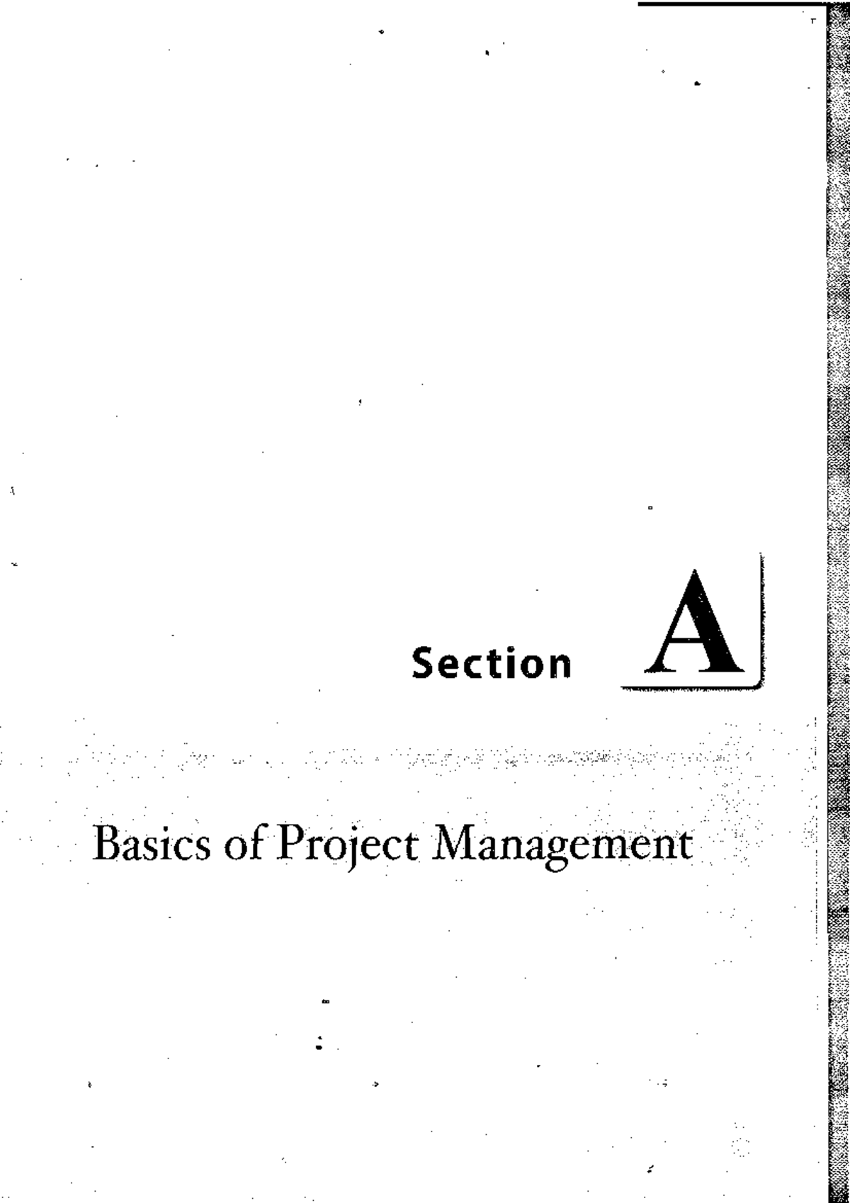 1.Basic Concepts and Project Life Cycle(VMP) - Project Management - Studocu