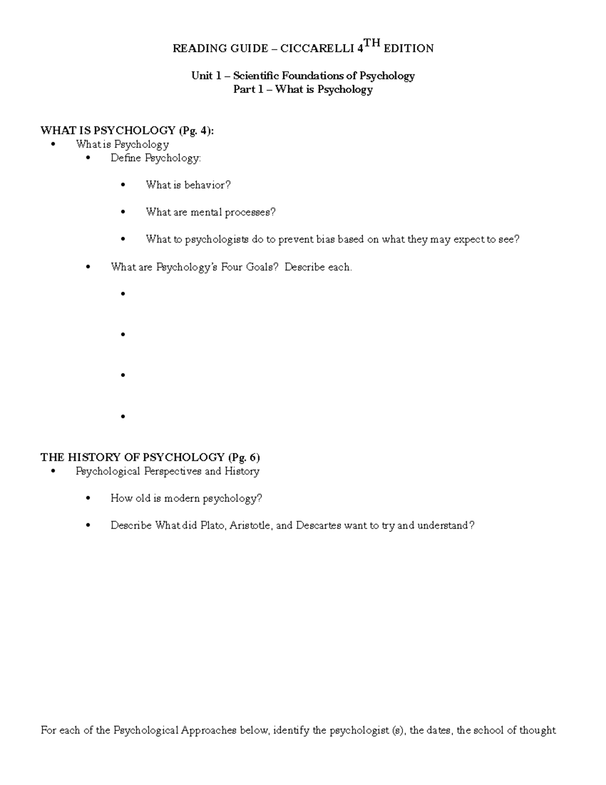 AP+Psych+-+Unit+1+-+Ciccarelli+Text+(4th+ed) - READING GUIDE ...