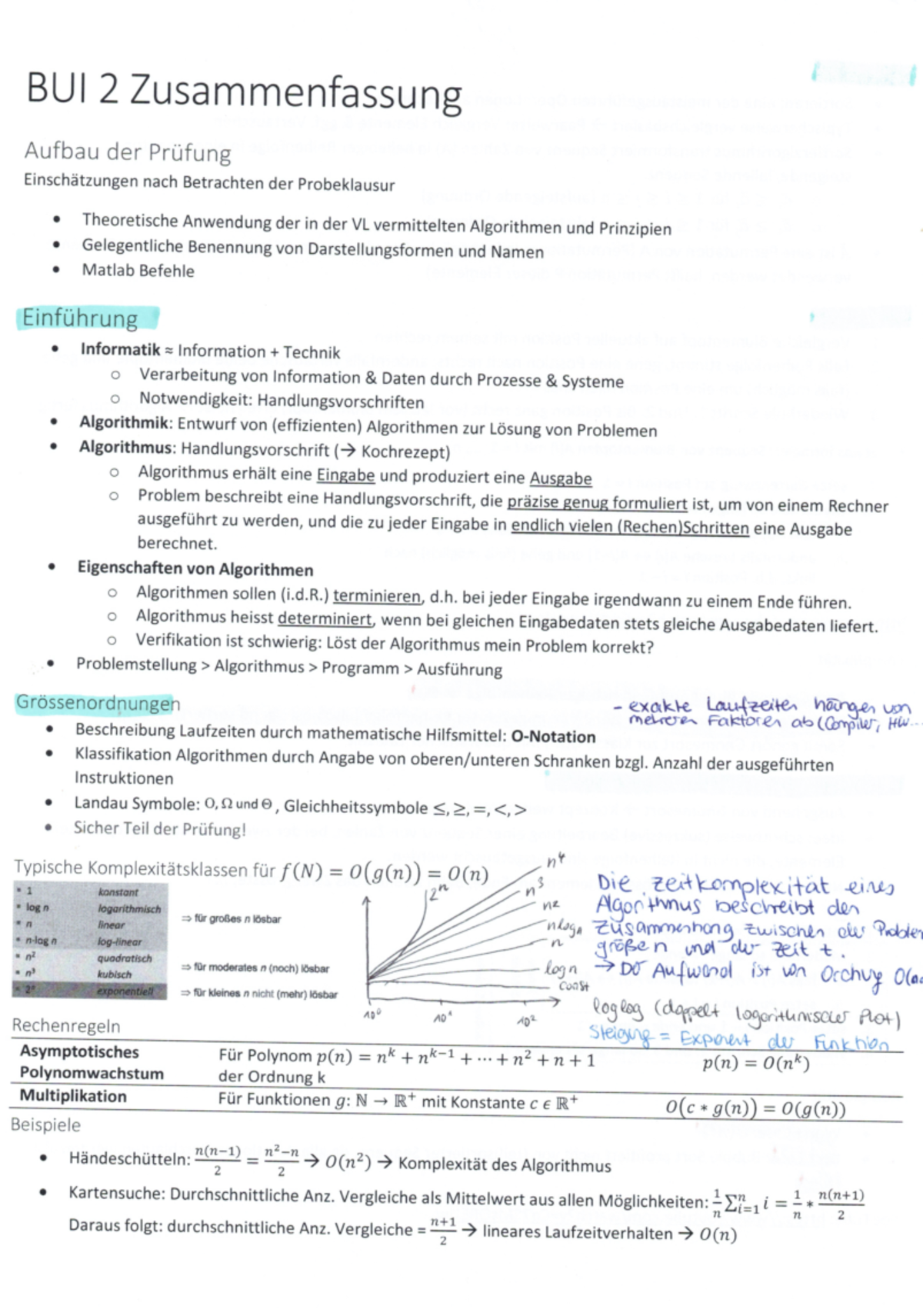 BUI2 Zusammenfassung - Summary - Bau- und Umweltinformatik 2 - Studocu