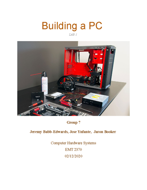 Lab 7 exp 8 1255 - lab report - EMT 1255L The Common-Emitter Amplifier ...
