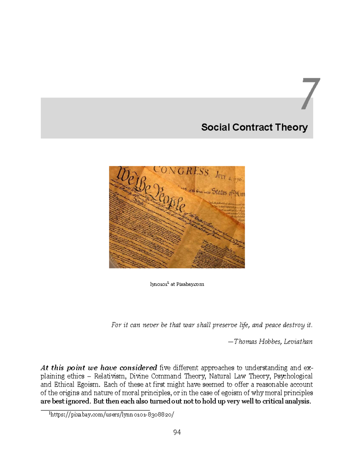 Social Contract Theory - 7 Social Contract Theory lyn0101 1 at Pixabay ...