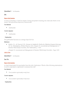 Ch43 Prepu - Medsurg1 - Question 1 See full question 1m Report this ...