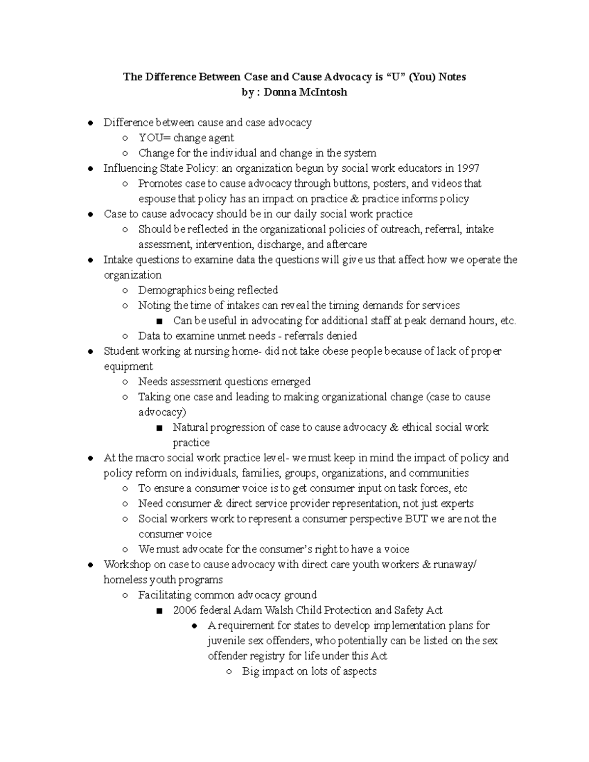 2020-SOWK 335-reading notes 2 - The Difference Between Case and Cause ...