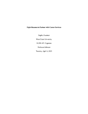 Knowledge Assignment getting started - Knowledge Assignment: Getting Started Sophia Fourtner ...