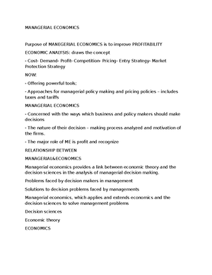 ECON-Midterm-Exam-PDF-with-answers - Managerial Economics - Studocu