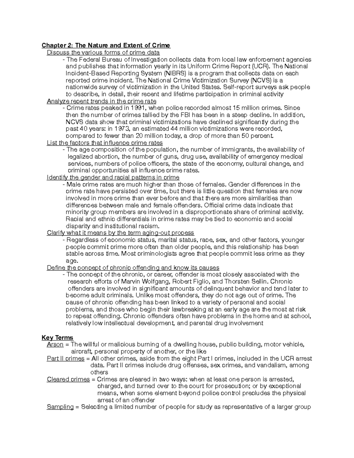 SOC 203 Chapter 2 - Good Study Material - Chapter 2: The Nature and ...