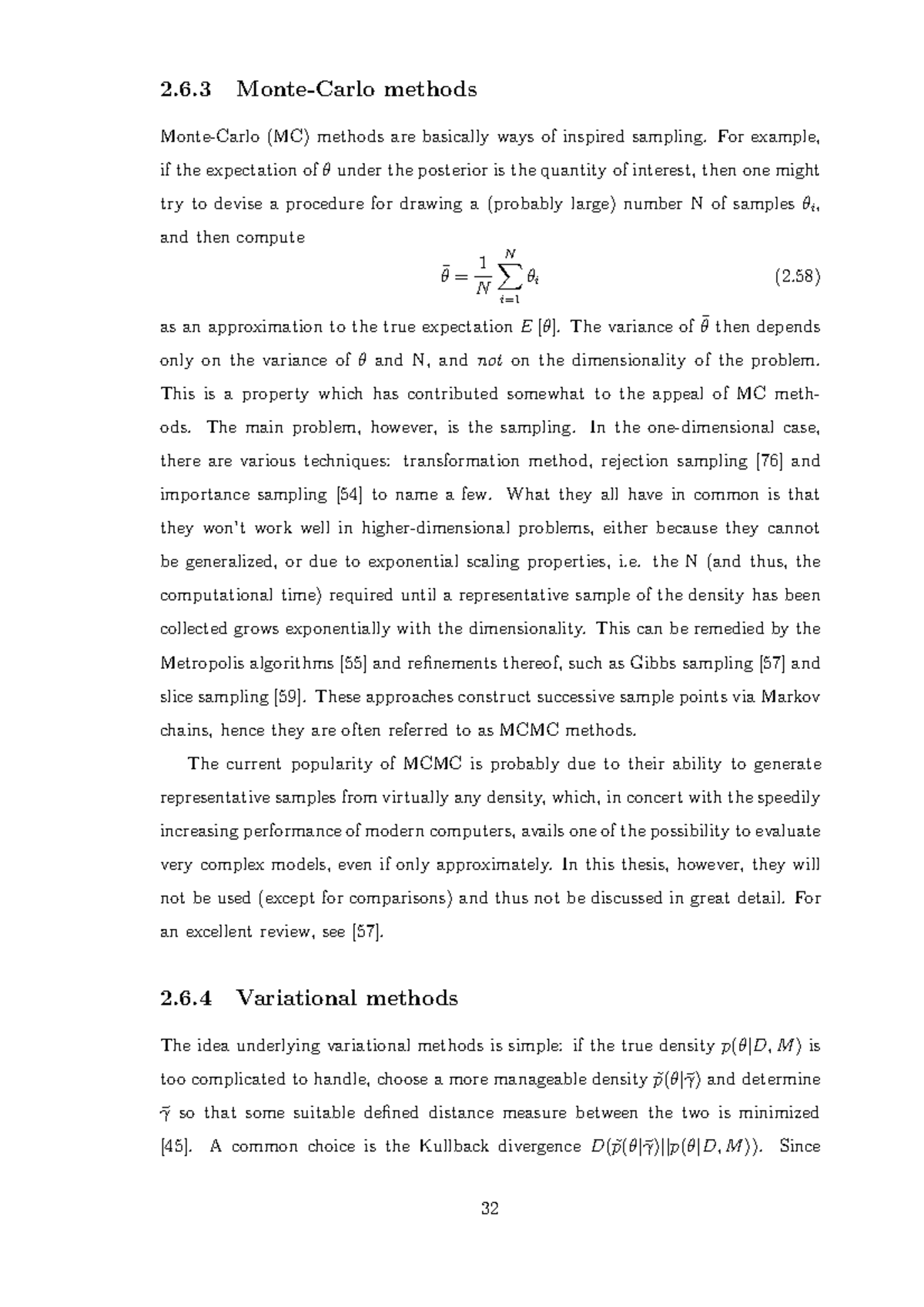 Bayesian and Information 10 - 2.6 Monte-Carlo methods Monte-Carlo (MC) methods are basically ...