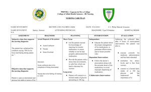 SAS ^N18 - Fundamentals of Nursing Practice (Lec) - Module #18 Student ...