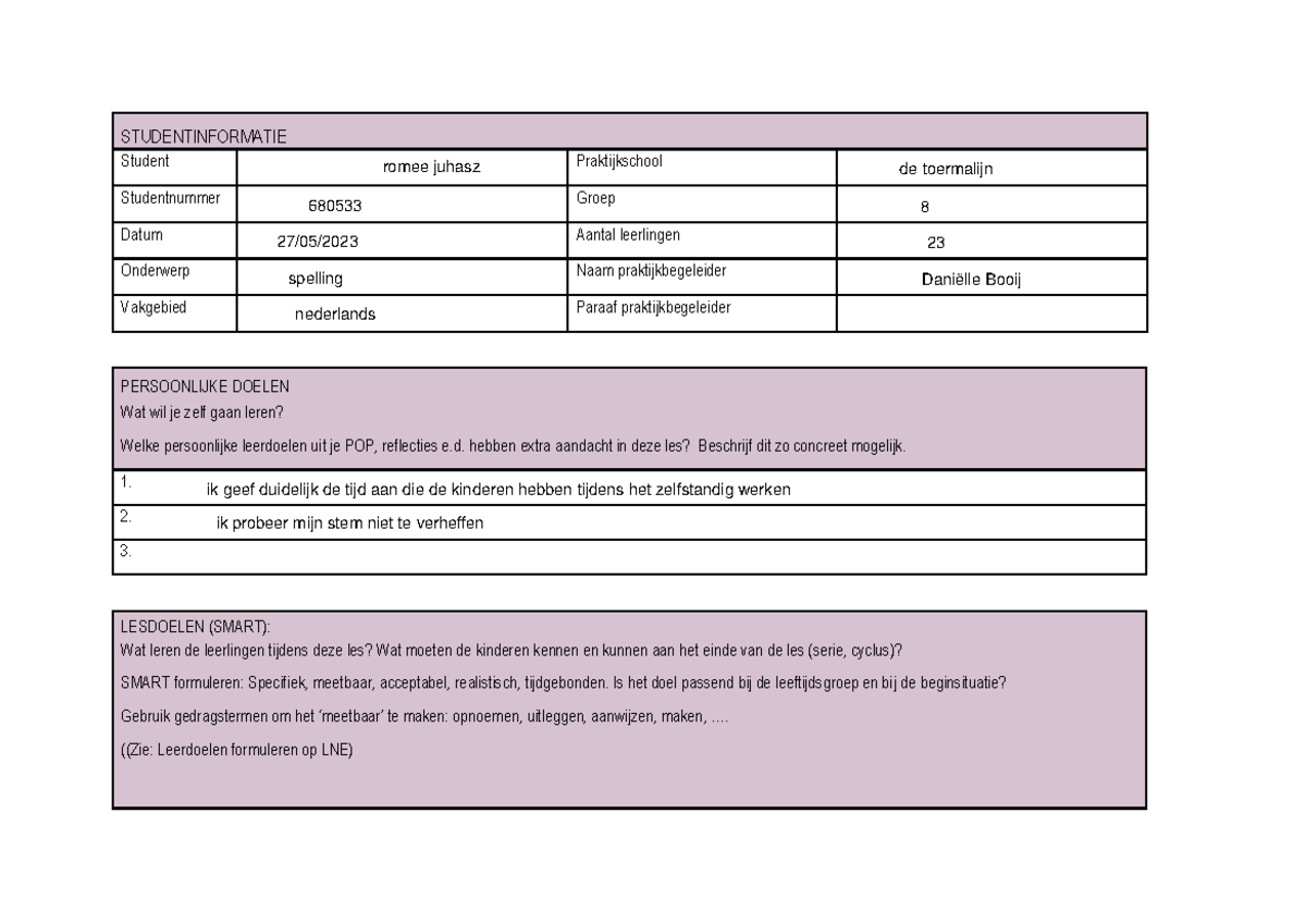 Lvf spelling meewerkend voorwerp - STUDENTINFORMATIE Student ...