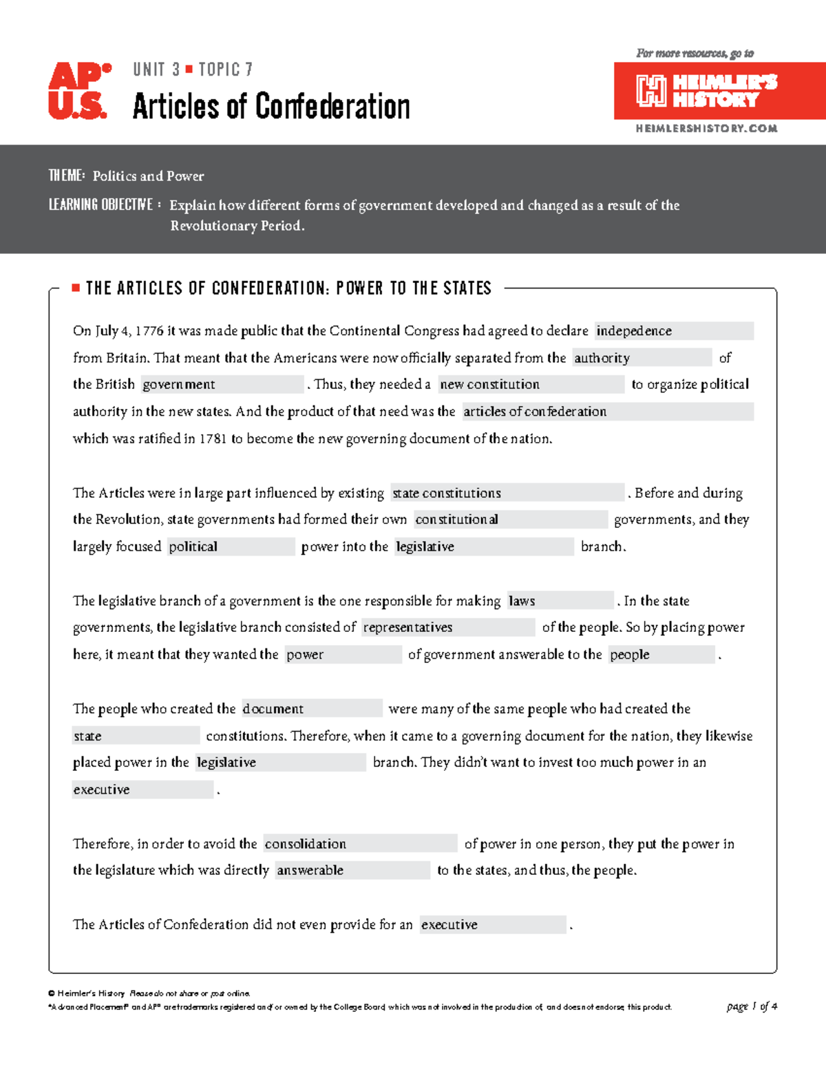 Apush Topic 3.7 Review Notes-1 - H E I M L E R S H I S T O R Y. C O M ...