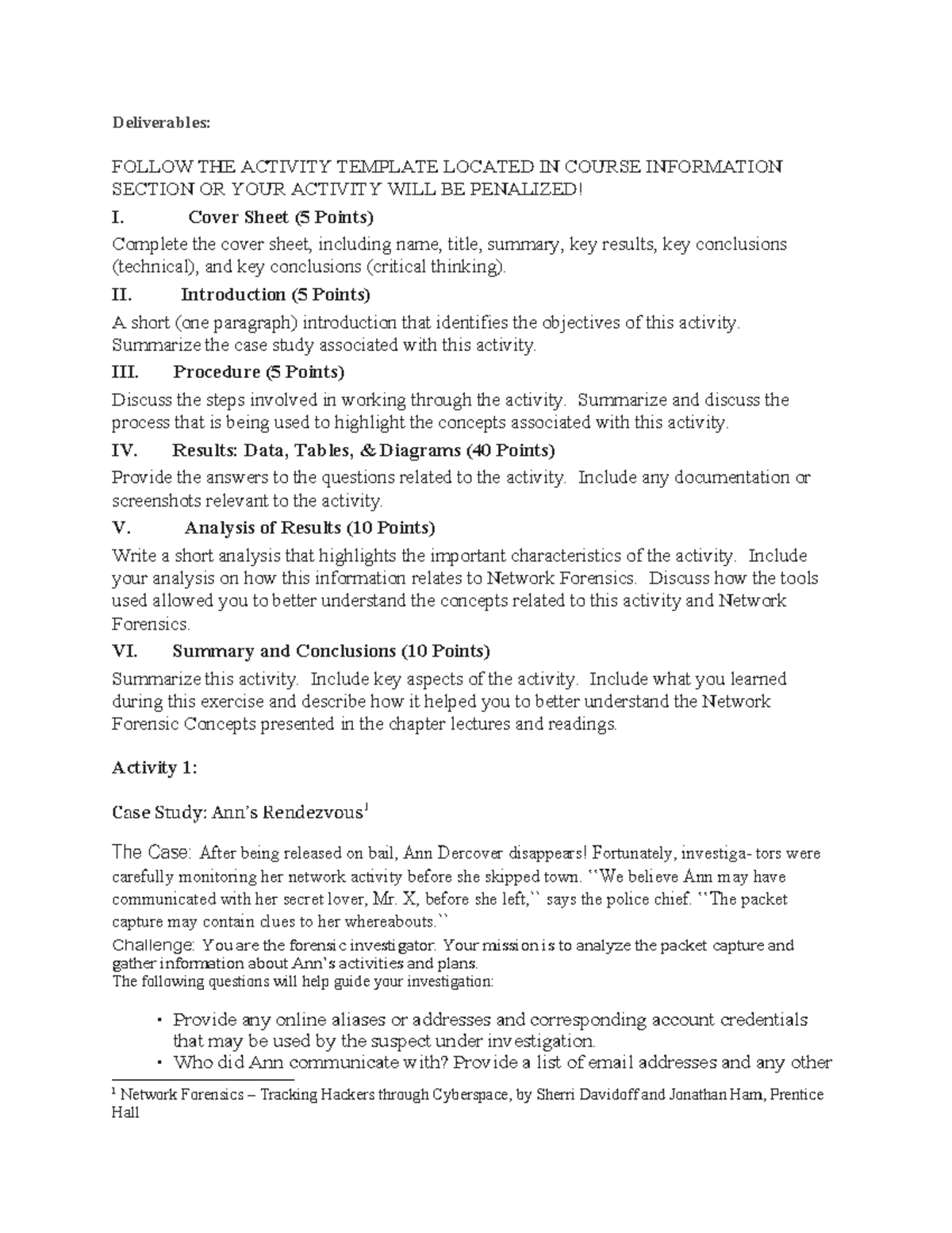 Module 3 - Activity 3 - n/a - Deliverables: FOLLOW THE ACTIVITY ...