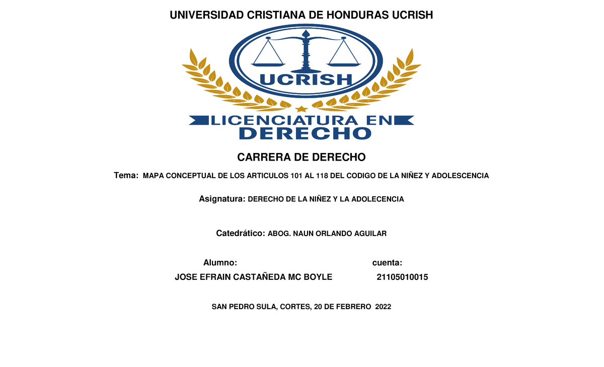 MAPA Conceptual - Mapa Conceptul - UNIVERSIDAD CRISTIANA DE HONDURAS ...