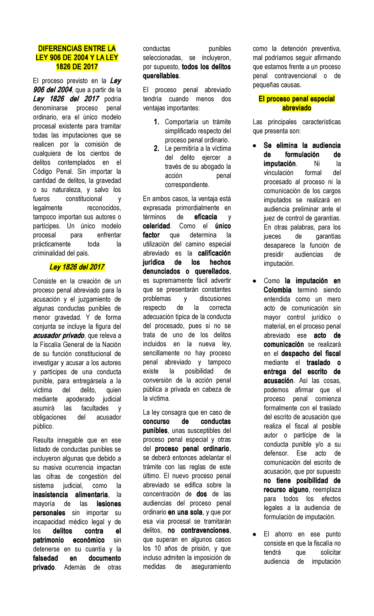 Diferencias-entre-la-ley-906-de-2004-y-la-ley-1826-de-2017 compress - DIFERENCIAS ENTRE LA LEY ...