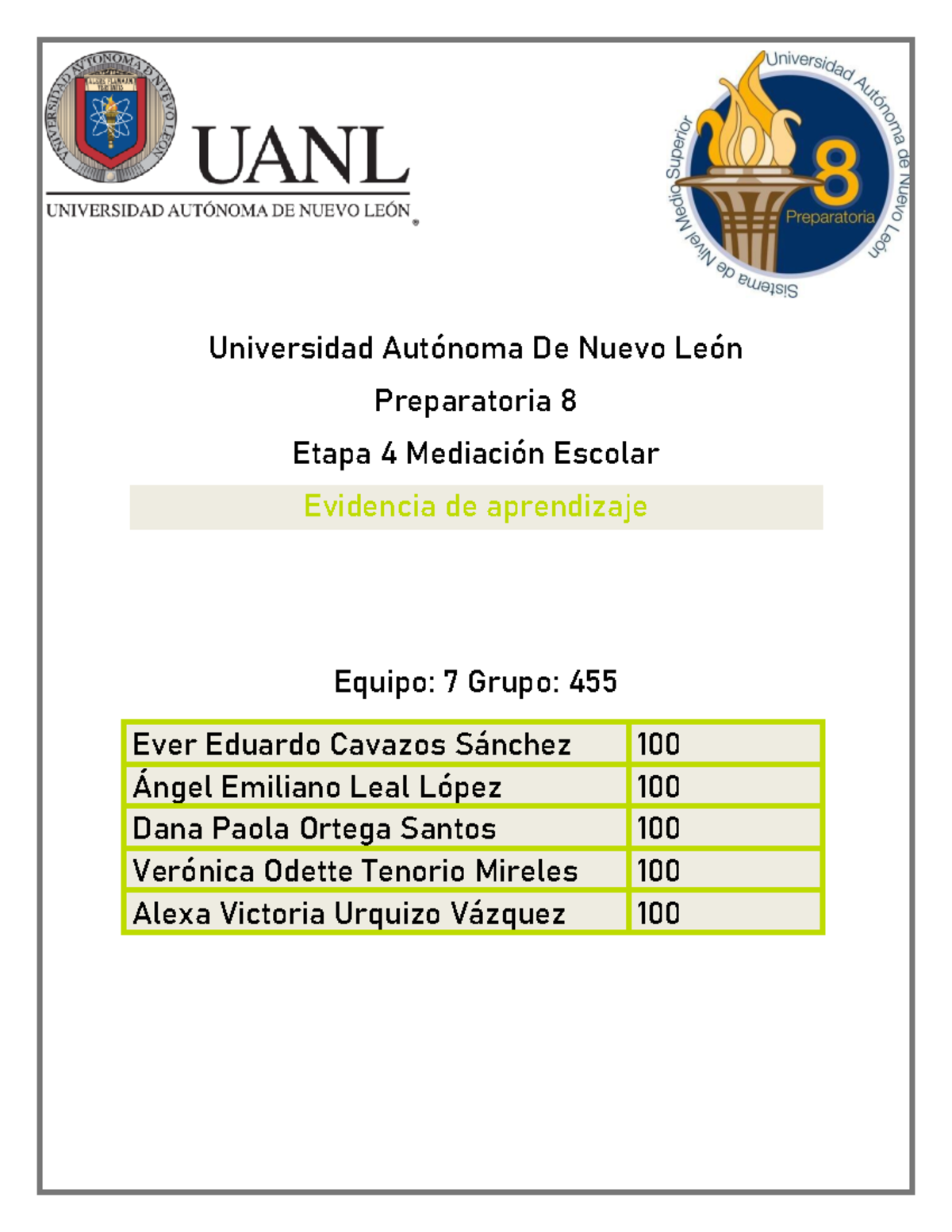 Equipo-7 EV4 Med Esc - Podemos entonces definir como matriz o modelo interno de aprendizaje a la ...