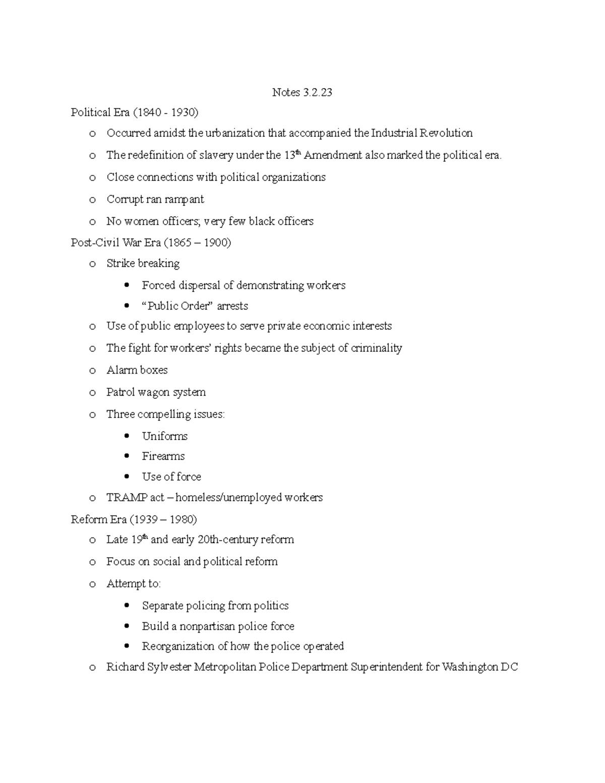 Notes 3 - CRJ 117 - CSUS - Studocu