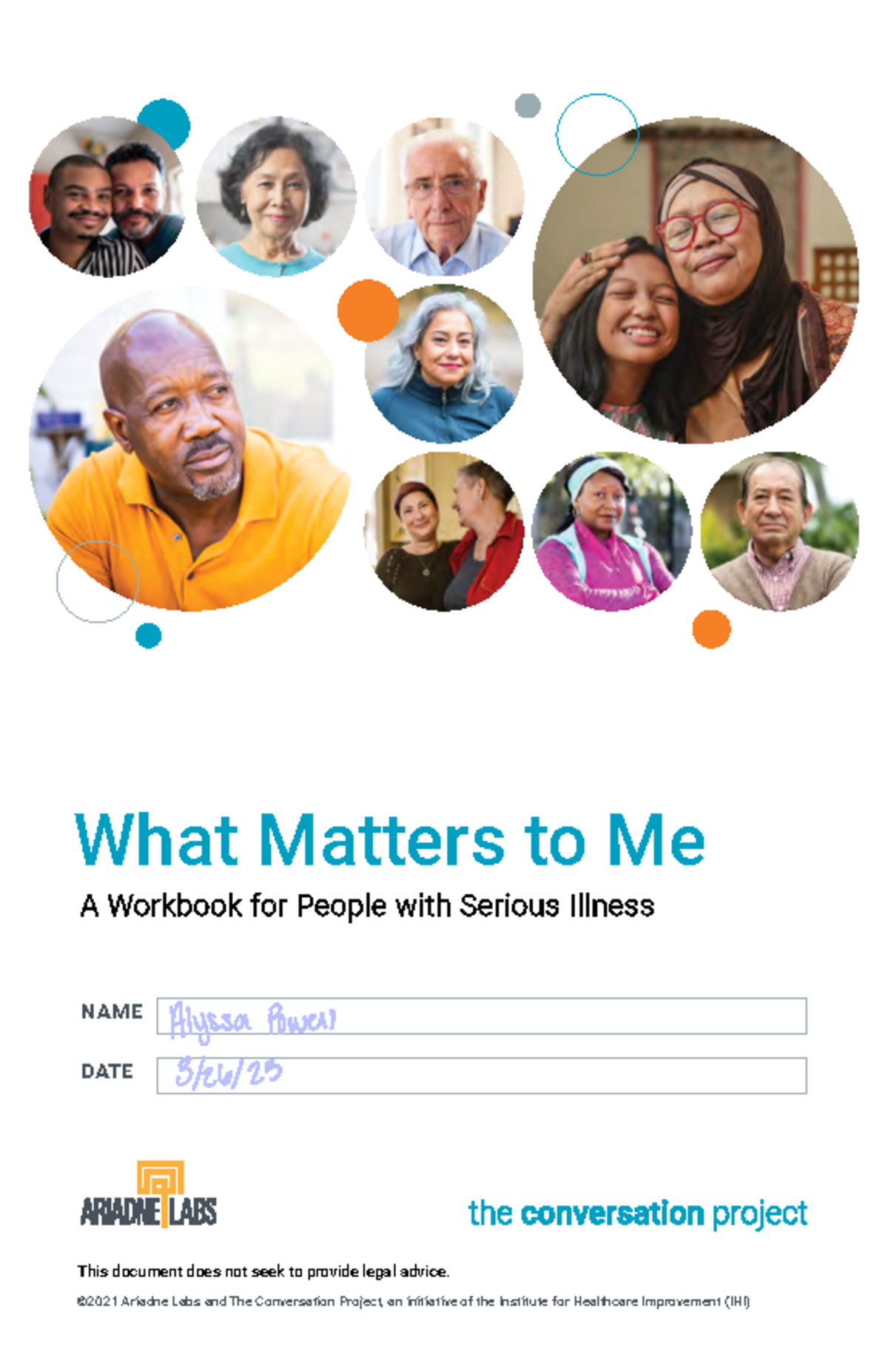 What Matters To Me Workbook 89b77f7291d9cab98a5862e2be4ced02 - What ...