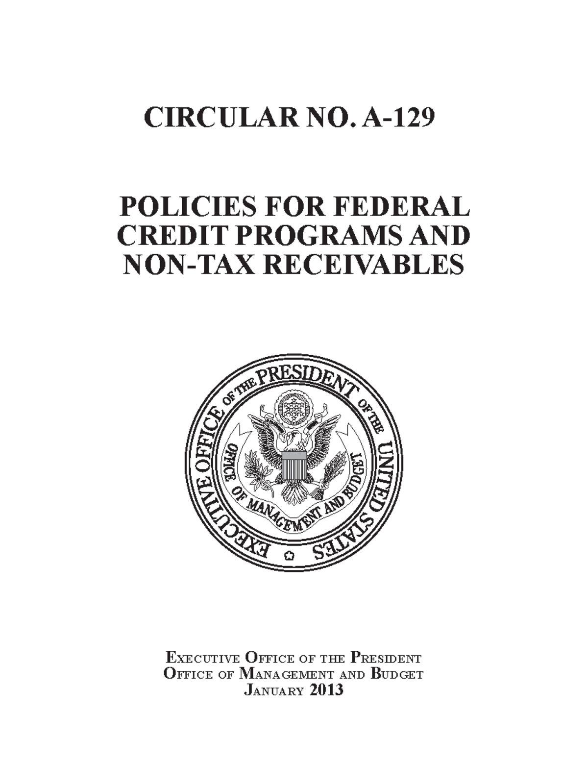Circ a129 upd 0113 - EUP Description - CirCular No. a- PoliCies for ...