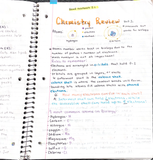 Nucleic acids notes - 213 - Studocu