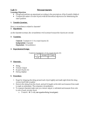 CHM-115L-RS-W1-Techniques In Chemistry Emily Puccini - CHM-115L ...
