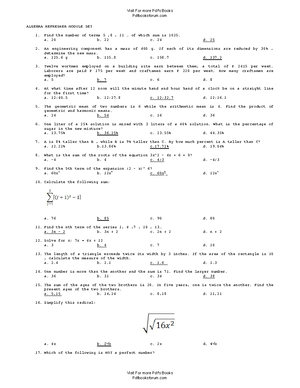 Civil Engineering Board EXAM Topics - CIVIL ENGINEERING BOARD EXAM ...