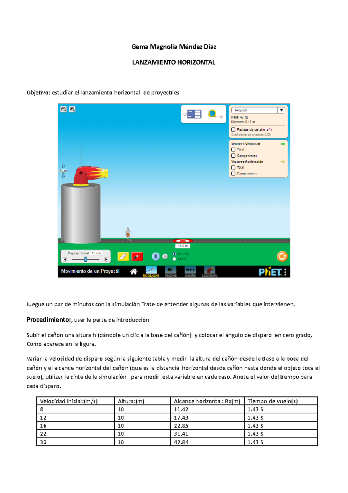 . Fisica Basica hfhhd - Gema Magnolia Méndez Diaz LANZAMIENTO ...