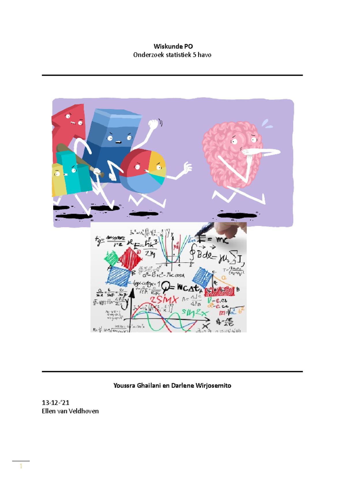Wiskunde PO h8 en h10 1 - een PO - Wiskunde PO Onderzoek statistiek 5 ...