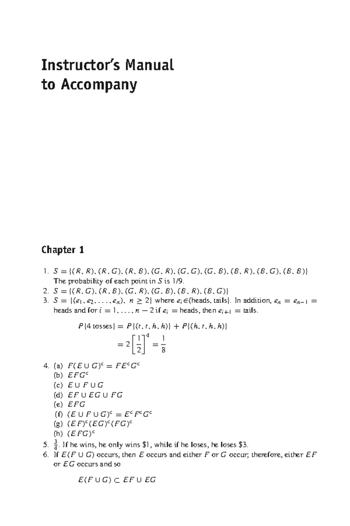 Sheldon M. Ross - Introduction to Probability Models, Twelfth Edition ...