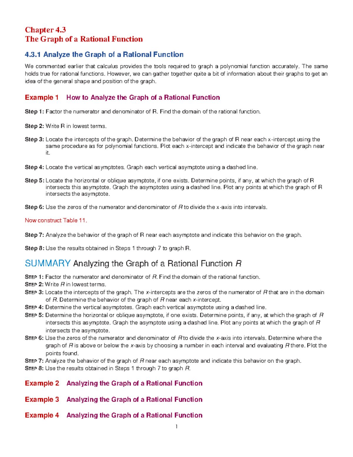 MAT-116, chapter 4 - these are notes of Fua sir - Chapter 4. The Graph ...