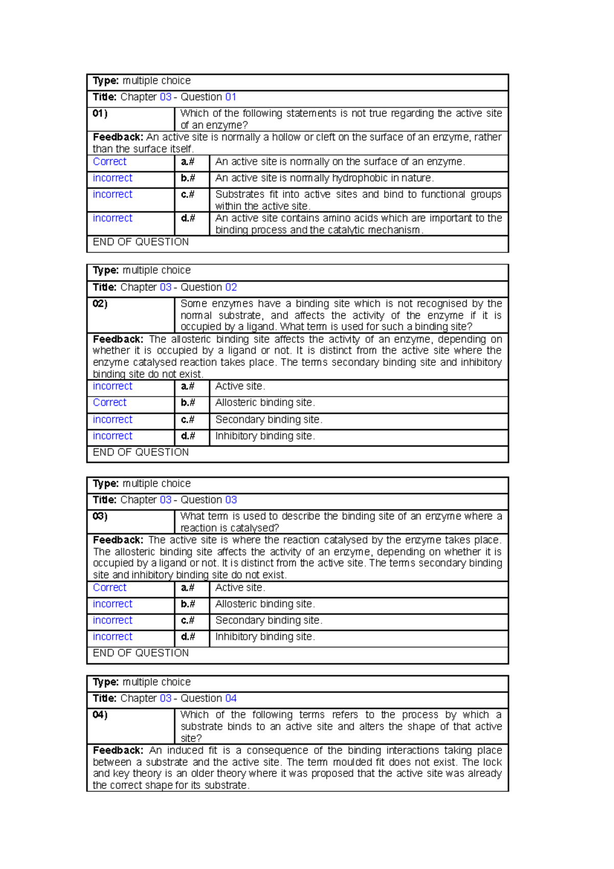 ch03 Practice Problems with answers for Medicinal Chemistry - Studocu