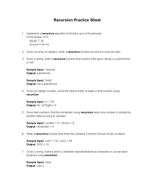 CSE220 Midterm Practice Sheet-2 - CSE220 Midterm Practice Sheet Given a circular array of ...