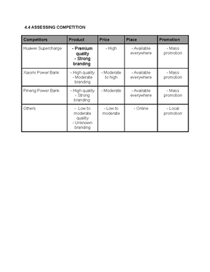 Unilever Chapter 2 Product Design - CHAPTER 2: PRODUCT DESIGN The ...