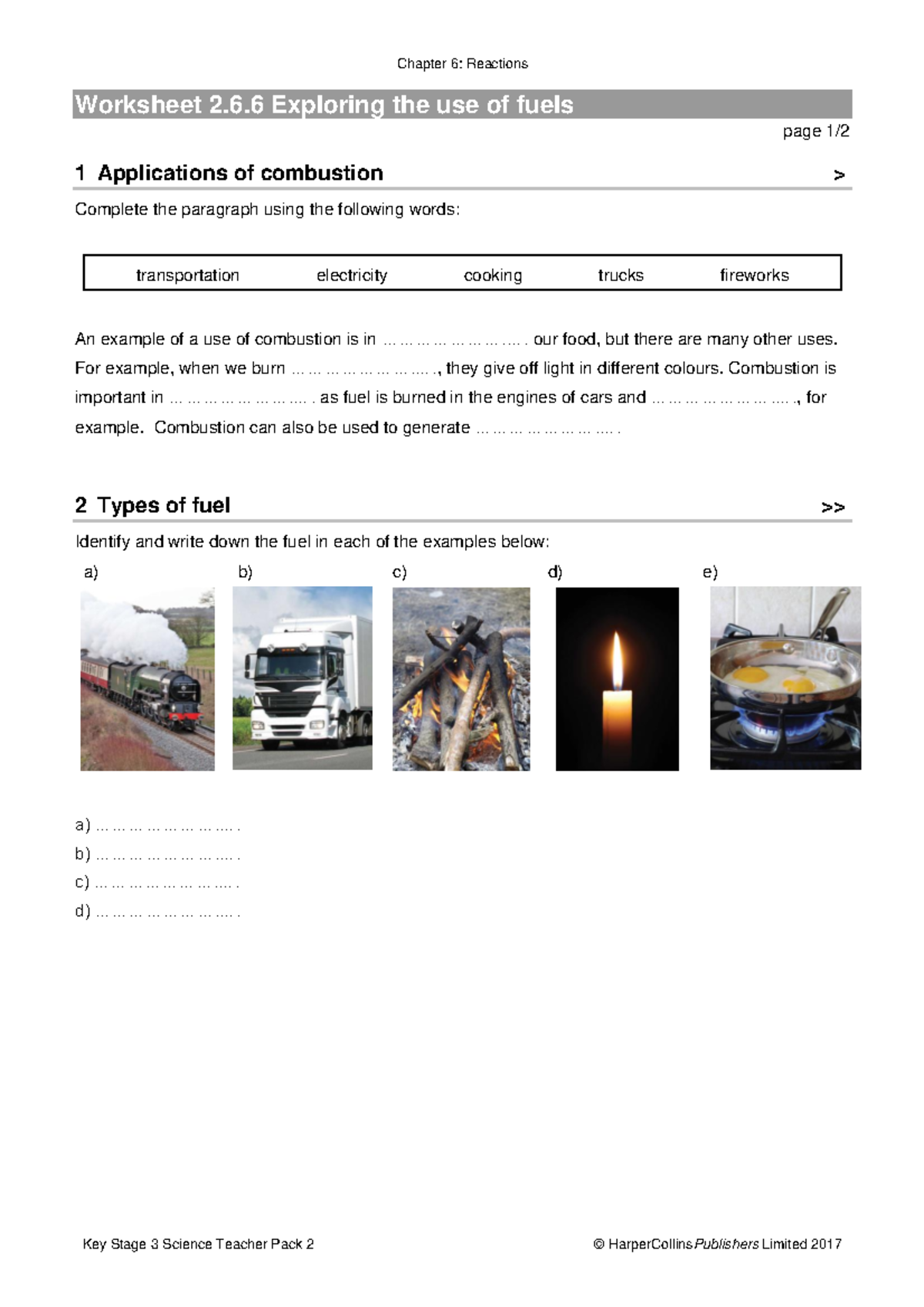 Week 3 lesson 1 2 - dsdfgghfngh fghhf dfhy - Chapter 6: Reactions Key ...
