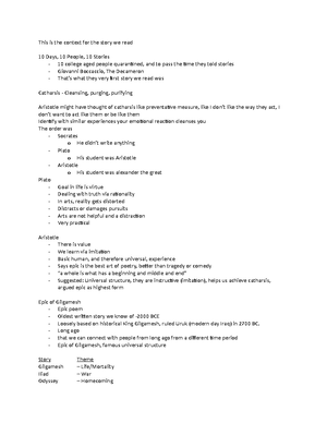 HUM 111 - HUM 111 - HUM 111 What it means to be human: Storytelling 14 ...